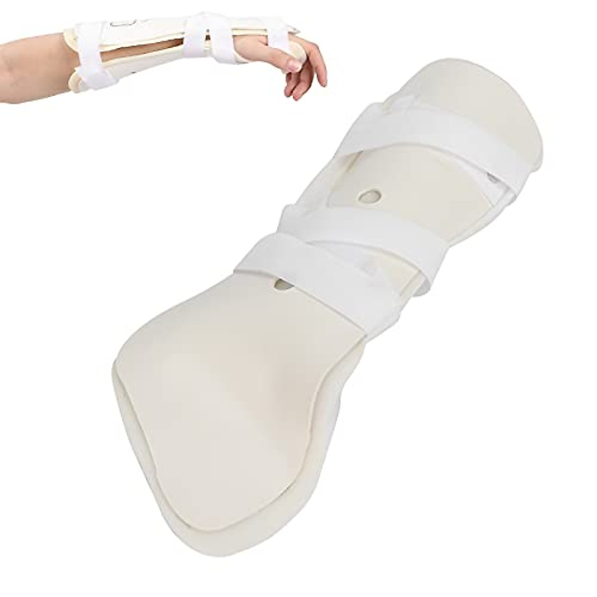 QIMIT Wrist Brace, Ergonomic Design Wrist Splint for Women for Sprain for Carpal Tunnel for Joint Instability for Sports Injuries for Men(Left hand, M)