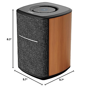 Edifier Mic-Free Smart Speaker, Works with Alexa, Supports AirPlay 2, Spotify Connect, Tidal Connect, 40W RMS Wi-Fi and Bluetooth Sound System, No Microphone, MS50A