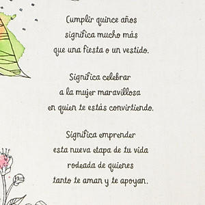 Hallmark Vida Quinceanera Birthday Card (Como una Flor)
