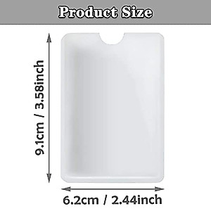 RFID Blocking Sleeves, RFID Card Holder Credit Card Sleeves RFID Identity Card Protector Holder for Credit Cards Identity Theft Protection Secure Sleeve for ID Cards, Debit Card in Pocket - 10 pack