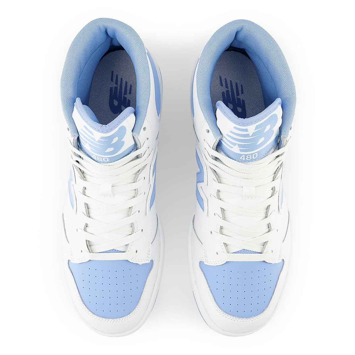 New Balance BB480v1 White/Team Carolina 8.5 D (M)