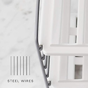 YouCopia UpSpace Water Bottle and Travel Mug Cabinet Organizer, Adjustable Storage Rack for Kitchen Organization, 2-Shelf