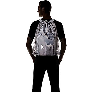 Speedo Unisex-Adult Deluxe Ventilator Mesh Equipment Bag , Frost Grey