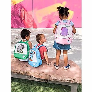 Beatrix New York - Toddler & Kids 11.5" Backpack Bag with Removable Leash for Girls & Boys (WALRUS), Ideal for Preschool & Kindergarten Back to School