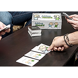 Joking Hazard by Cyanide & Happiness - a funny comic building party game for 3-10 players, great for game night