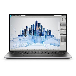 Dell Precision 5560 Workstation Laptop | 15.6" 1920x1200 FHD+ | Core i9-11950H - 512GB SSD Hard Drive - 64GB RAM - Nvidia RTX A2000 | 8 cores @ 5 GHz - 4GB GDDR6 Win 10 Pro Silver (Renewed)