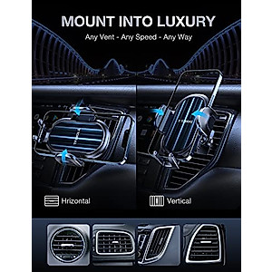 TORRAS [Biggest Clamp Car Phone Holder Mount Vent Clip [Real Thick Case Firmly] Cell Phone Holder Car Air Vent Phone Mount Universal Fit for iPhone 14 13 12 11 Pro Max Samsung Galaxy S22 Ultra Note20