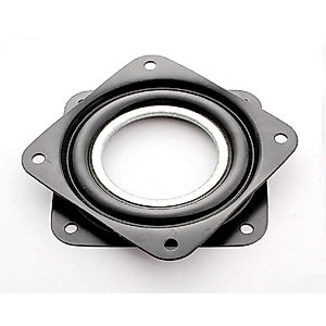 2WAYZ 4 Pack of 4” Lazy Susan Ball Bearing Swivel Plate Attachment. Stable (0.8MM Thickness) Turntable Base Hardware, Perfect as a Spinner Replacement Part. Enjoy!