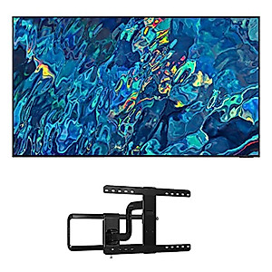 SAMSUNG QN55QN95BAFXZA 55" Neo QLED 120Hz Anti-Glare 4K Smart TV with a Sanus VLF525-B1 Full-Motion Premium Series Mount for 50"-82" Flat Screen TV's (2022)