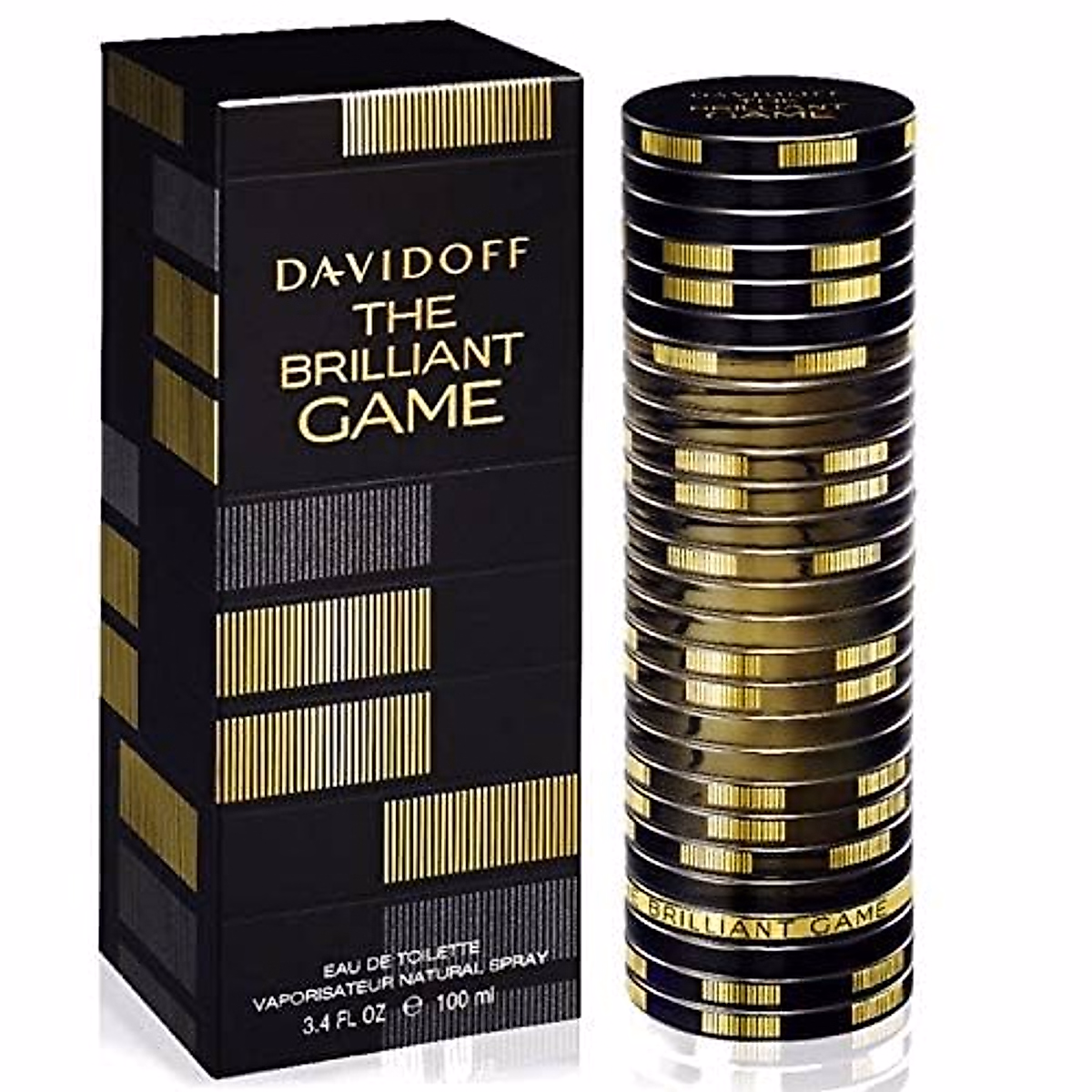 Davidoff The Brilliant Game Men's Eau de Toilette Spray, 3.4 Ounce
