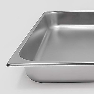 ExcelSteel Kitchenware Dinner Perfect for Banquets, Buffets, Parties 9-Quart Heavy Duty Rectangular Stainless Chafing Dish Set, 9 qt
