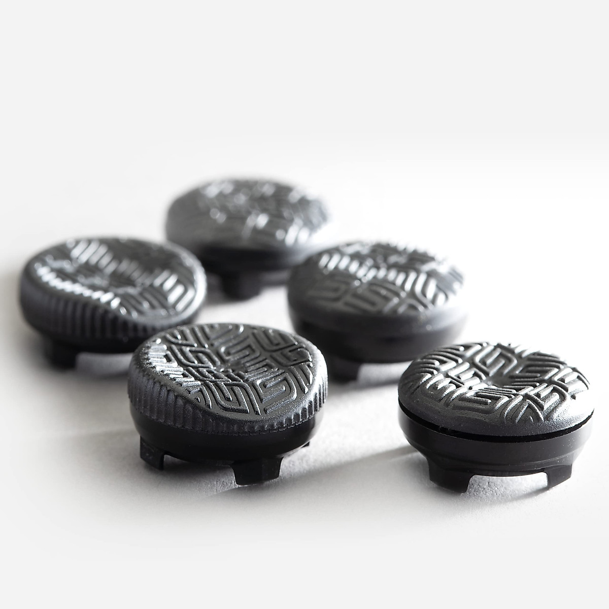 Ryze Pads for Nintendo Switch (5 Thumbsticks) - Comfort and Precision Thumb Pads, Gaming Accessories Compatible with Nintendo Switch, Switch OLED & Switch Lite