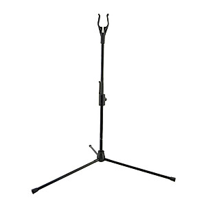 SHARROW Archery Recurve Bow Stand Holder Portable Foldable Bowstand (Black)