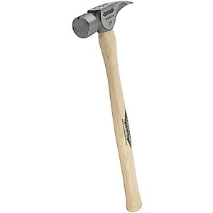 Stiletto TI14SS Titan 14-ounce Titanium Framing Hammer With Straight Handle,Silver