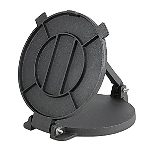 7Penn Cast Iron Tortilla Press 10in - Corn Tortilla Press Roti Maker Flour Tortillas Presser with 100 Cooking Sheets
