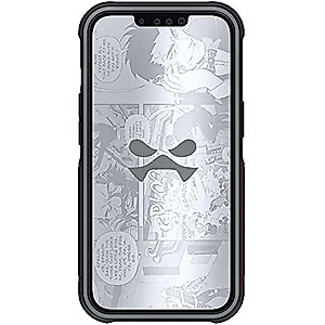 Ghostek ATOMIC slim iPhone 13 mini Phone Case with Real Carbon Fiber and MagSafe Ring Magnet Built-In Red Aluminum Bumper Armor Covers Designed for 2021 Apple iPhone13 mini (5.4") (Carbon Fiber - Red)