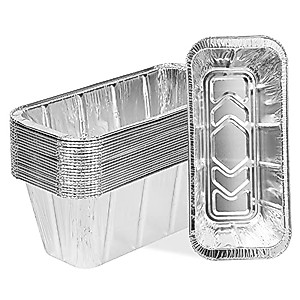 20-Pack Grease Cup Liners for Blackstone 22, 17, 28, 30, 36 Inch Griddle with Rear Grease Cup, Disposable Aluminum Foil Drip Pan, 8 x 3.7 Inch