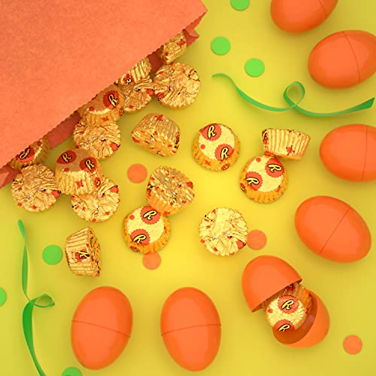 REESE'S Miniatures Milk Chocolate and Peanut Butter Bite Size, Gluten Free, Individually Wrapped Cups Candy Bulk Party Pack, 35.6 oz