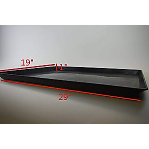 New Homey Pet Durable Plastic Black Tray for 31" Two Tier Cage (Tray)