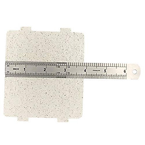 2 PCS Microwave Oven Parts Mica Slice Super Thick Heat Insulation Accessories,Waveguide Cover for Frigidaire 5304464061