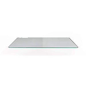 Milan Rectangle 1/2" Bevel Edge Glass Top, 44 x 84, Clear