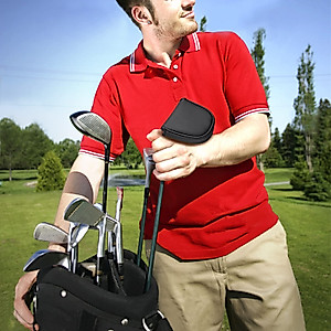 BIG TEETH Mallet Putter Cover Black, Putter Cover Mallet Magnetic, Putter Headcover Mallet for Odyssey Center Shafted Mallet Putter