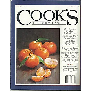 COOK'S ILLUSTRATED MAGAZINE, SLOW ROASTED CHICKEN FEBRUARY, 2015 NUMBER 132