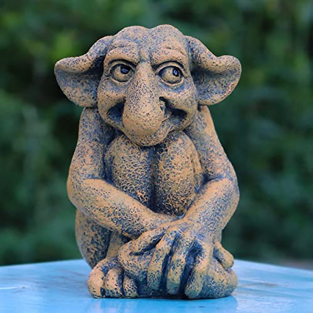Gargoyle Sculpture, Troll Statues, Gothic Sculpture, Gargoyle Statues Outdoor, Gargoyle Gothic Decor Statue, Troll Resin Crafts, Gargoyle Resin Crafts, Funny Gnome Statue, Outdoor Garden Ornament