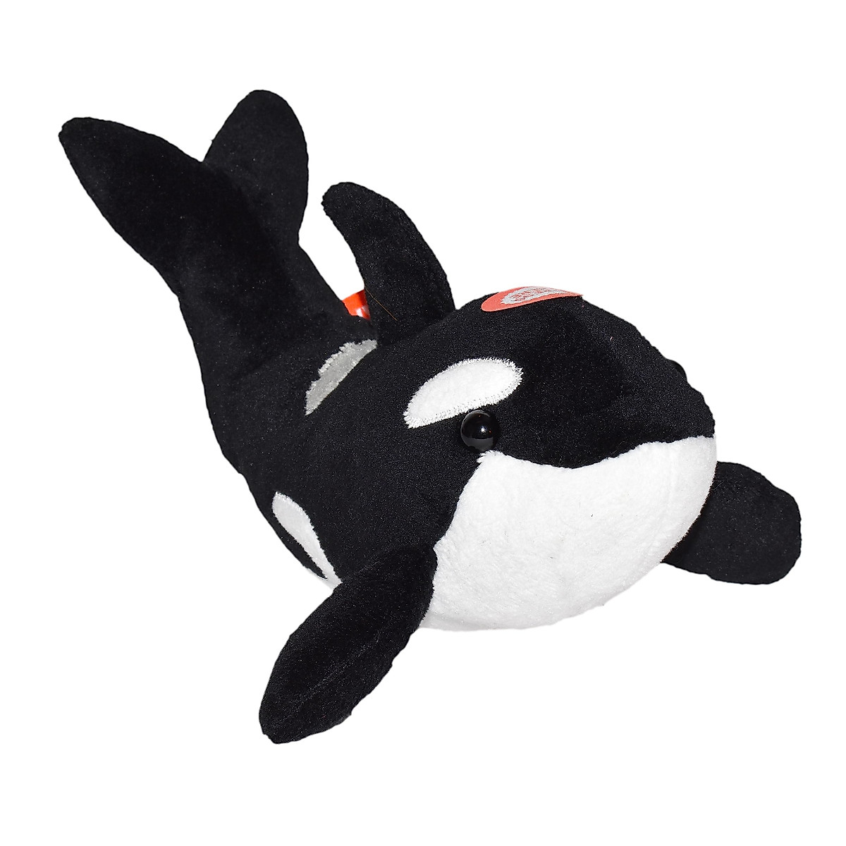 Wild Republic Wild Calls Orca, Authentic Animal Sound, Stuffed Animal, Eight Inches, Gift for Kids, Plush Toy, Fill is Spun Recycled Water Bottles, 7.5" (23319)