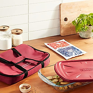 Anchor Hocking Essentials Tote Set with Embrace Lid (Set of 4)