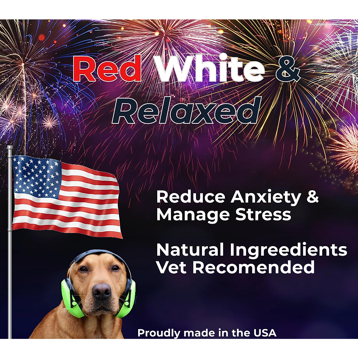 Dogletics Calm & Relax Soft Chew Supplements for Dogs - Reduce Stress & Anxiety, Behavioral Support, Promote Rest & Relaxation for Active Dogs