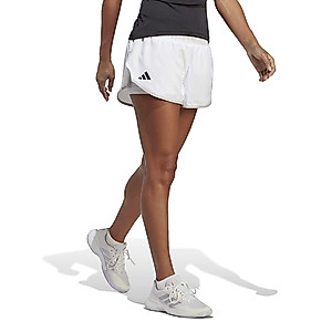 adidas Women's Club Tennis Shorts, White, Large