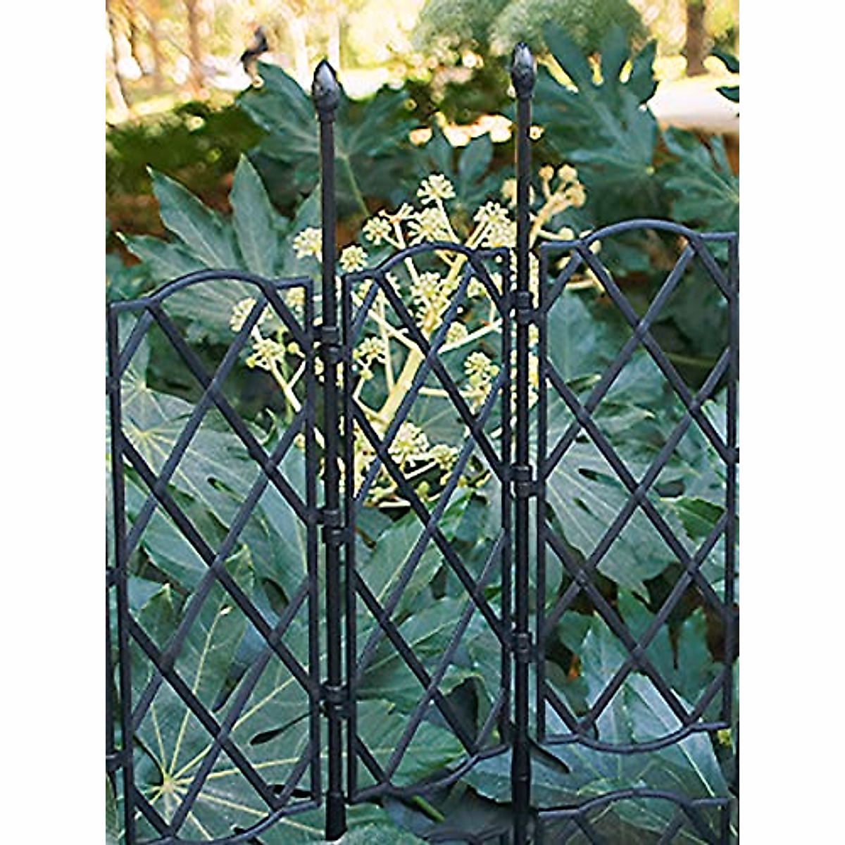 Decor Trellis, Garden Trellis for Climbing Plants, Garden Fence, Stackable Mini Garden Trellis, Superimposed Garden Flower Support Metal Trellis for Climbing Rose Vegetable Flower