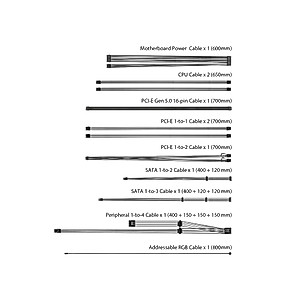 ASUS ROG Strix 1000W Gold Aura Edition (Fully Modular Power Supply, 80+ Gold Certified, ATX 3.0, Cybenetics Lambda A+ Certification, PCIe Gen 5.0 Ready, Axial-tech Fan, Aura Sync, 10-Year Warranty)