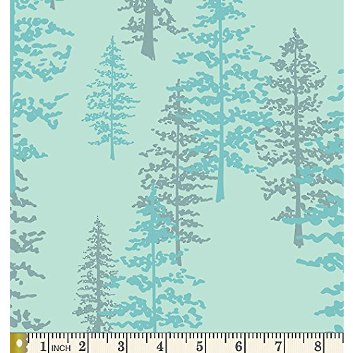 Teal and Gray Woodland Deer Fabric Bundle | Boys Quilt Fabrics | Hunting Fabrics | Buck Head Fabrics for Quilting | Deer Fat Quarters | Art Gallery Fabrics (Fat Quarters)