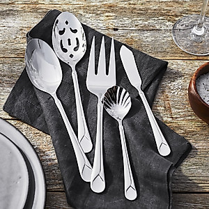 ZWILLING Provence 45-Piece 18/10 Stainless Steel Flatware Set, Silver