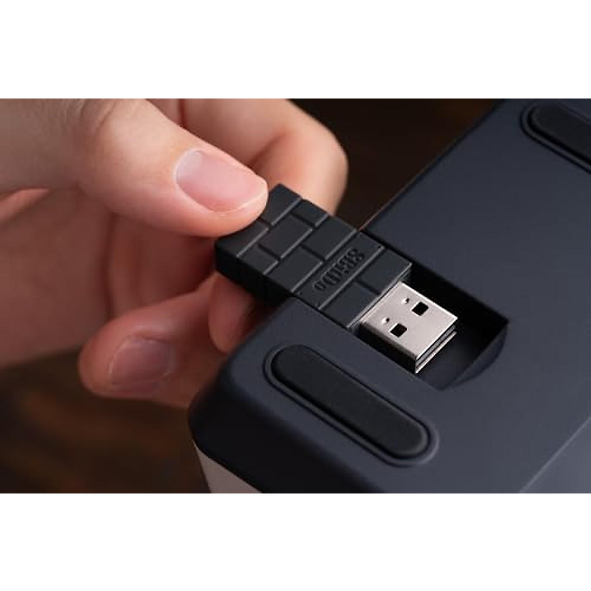 8BitDo Retro 18 Mechanical Numpad, Supports Calculator Mode, Bluetooth/2.4G/Wired Numpad for Windows and Android - N Edition