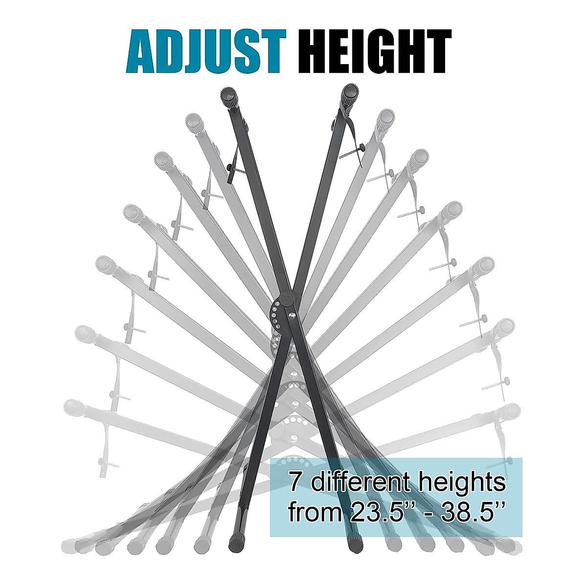 GLEAM Keyboard Stand Digital Piano Stand (B-Double X)