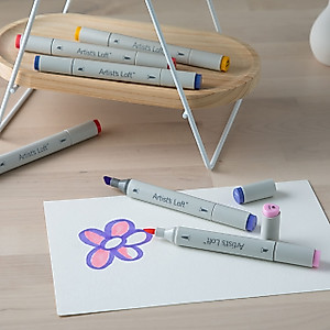 Artist's Loft Floral Level 2 Dual Tip Sketch Marker Set