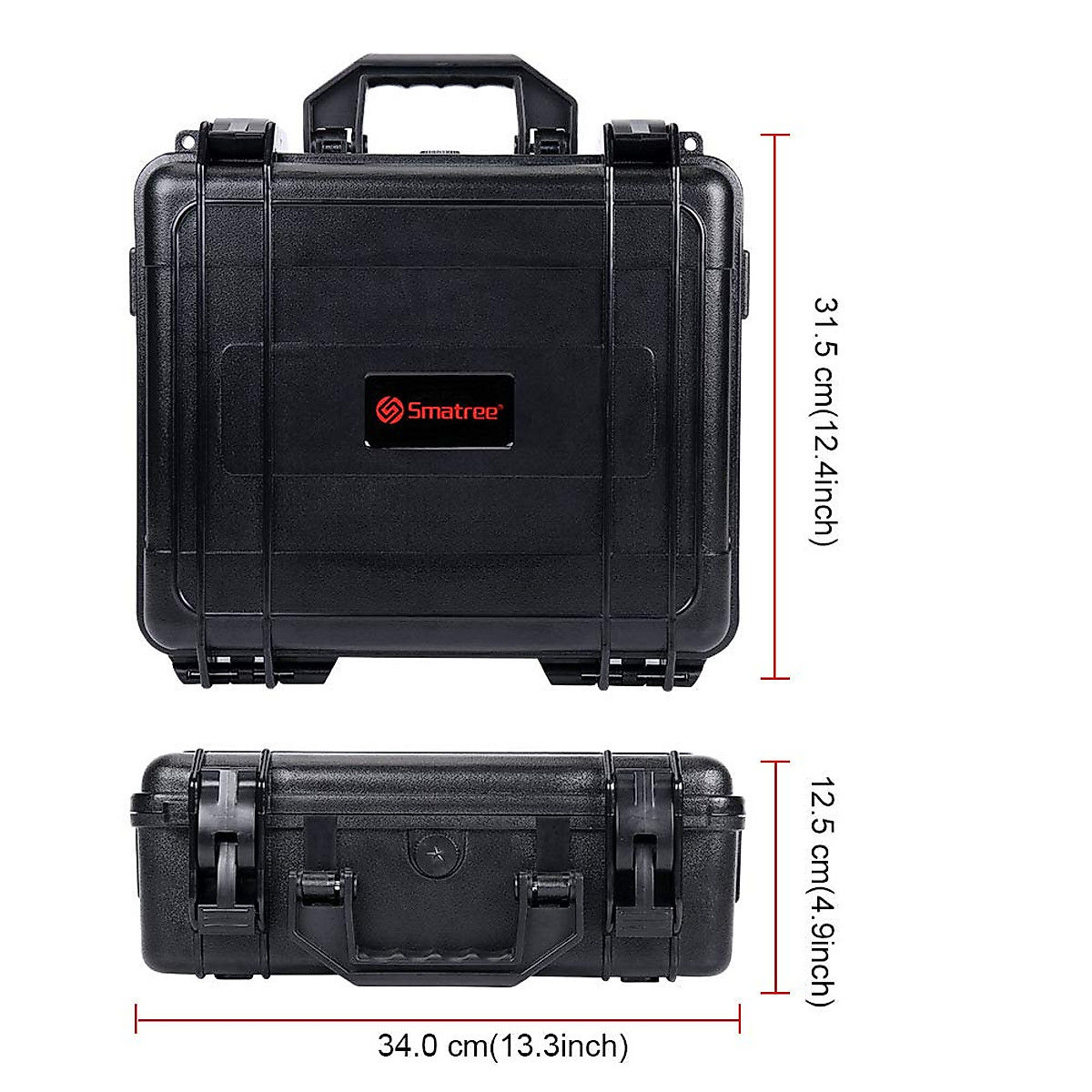 Smatree 13.4L Hard Carrying Case Compatible for DJI Mavic 2 Pro/Mavic 2 Zoom Fly More Combo(Upgrade Edition), Waterproof Hard Case for DJI mavic 2 pro/Zoom and Accessorie(Not fit for Smart Controller)