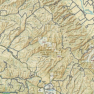 Big Sur, Ventana Wilderness Map [Los Padres National Forest] (National Geographic Trails Illustrated Map, 814)