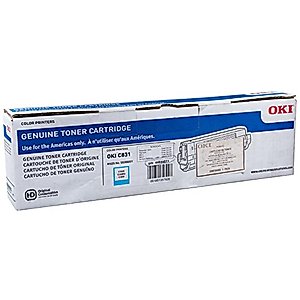 Oki 44844511 Original Toner Cartridge Cyan