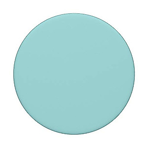 Simple Solid Color Chic Pale Turquoise Design PopSockets Swappable PopGrip