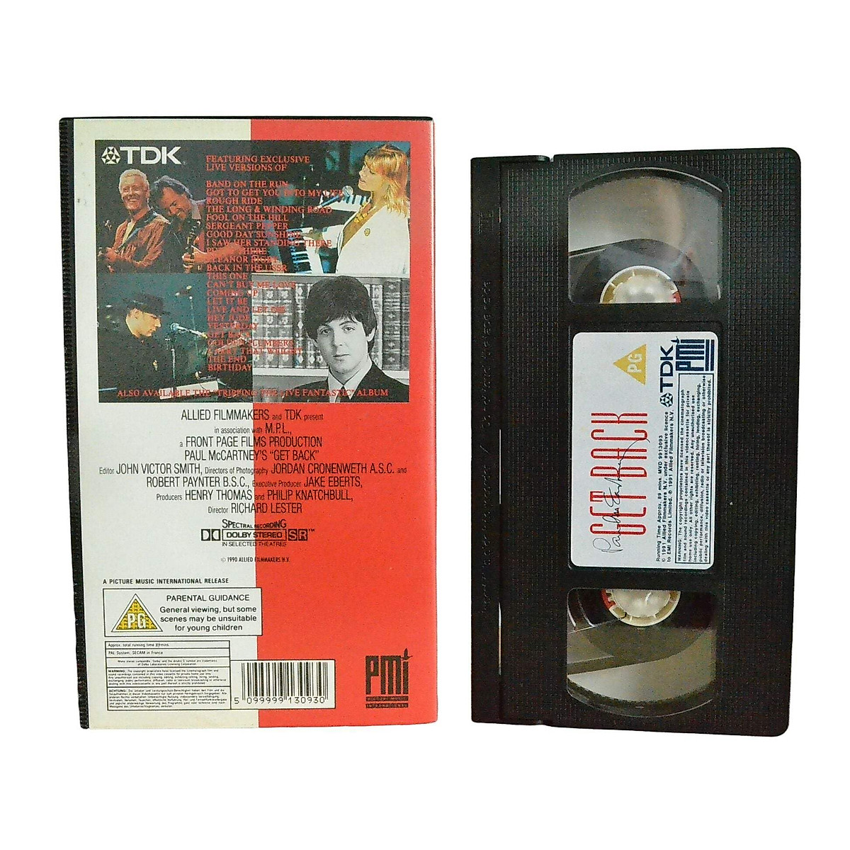 Paul McCartney - Get Back [VHS]
