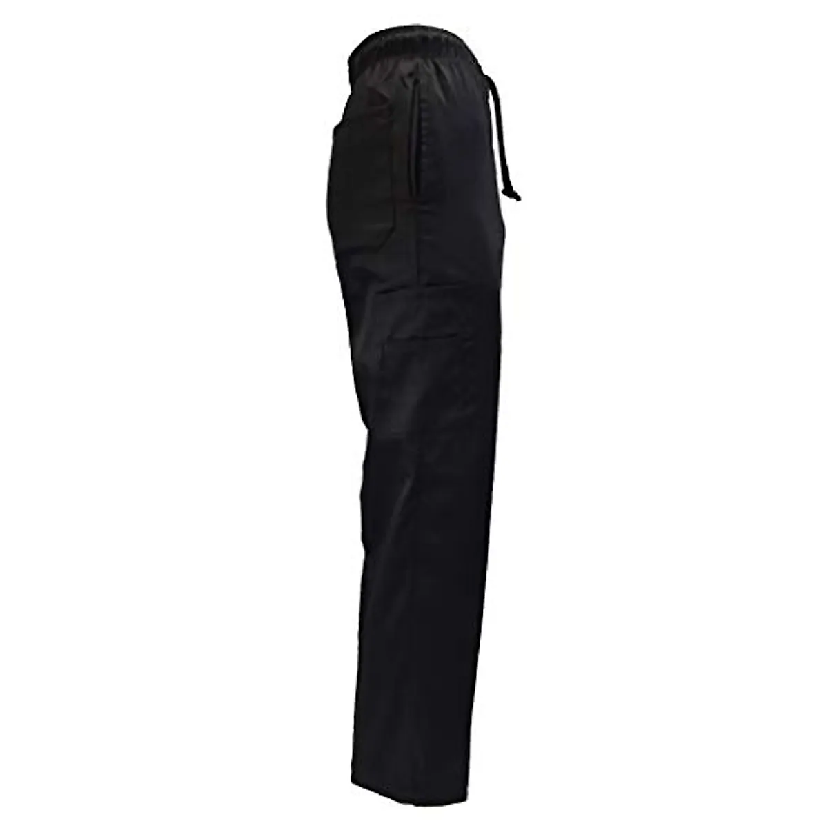 Natural Uniforms Classic Chef Cargo Pants (Black 3-Pack, Large)