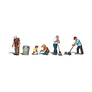 Woodland Scenics Lawn Workers HO Scale