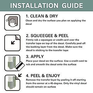 We The People Betsy Ross Flag 1776 Distressed American USA US Flag Truck Tailgate Vinyl Decal - 2 Pack - Stickers Preamble of The US Constitution fits Most Pickup Trucks (10" x 18", Matte Black)