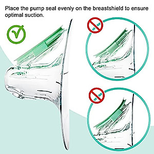 Nenesupply Pump Seals Compatible with Elvie Breast Pump Parts Replacement Parts. Made by Nenesupply. Not Original Elvie Pump Parts. Pump Seal Compatible with Original Flange and Accessories