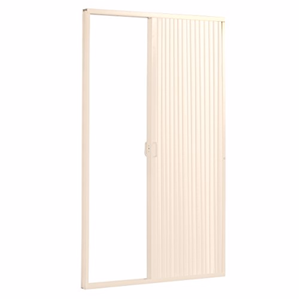RecPro RV Shower Doors | RV Pleated Folding Shower Doors (Ivory) 36"x 57" 3657 Pleated and Folding Shower Door