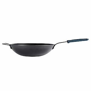 Tramontina 12.5” Carbon Steel Pre-Seasoned Wok 12.5 in 31.7 cm